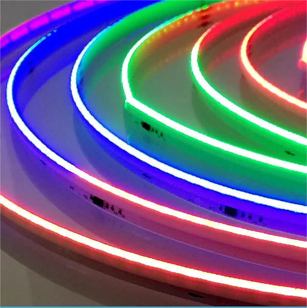 Pixel Cob Led Strip Light Side-view 630chips/m Addressable RGB COB 12V ...