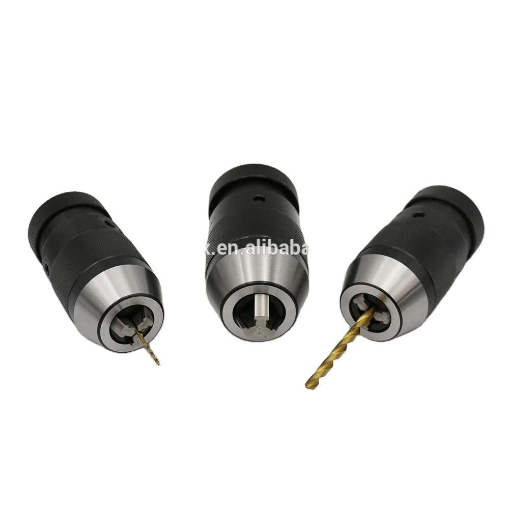 Heavy Duty Taper Mounted 1-13mm Keyless Self-locking Drill Chuck - Buy ...