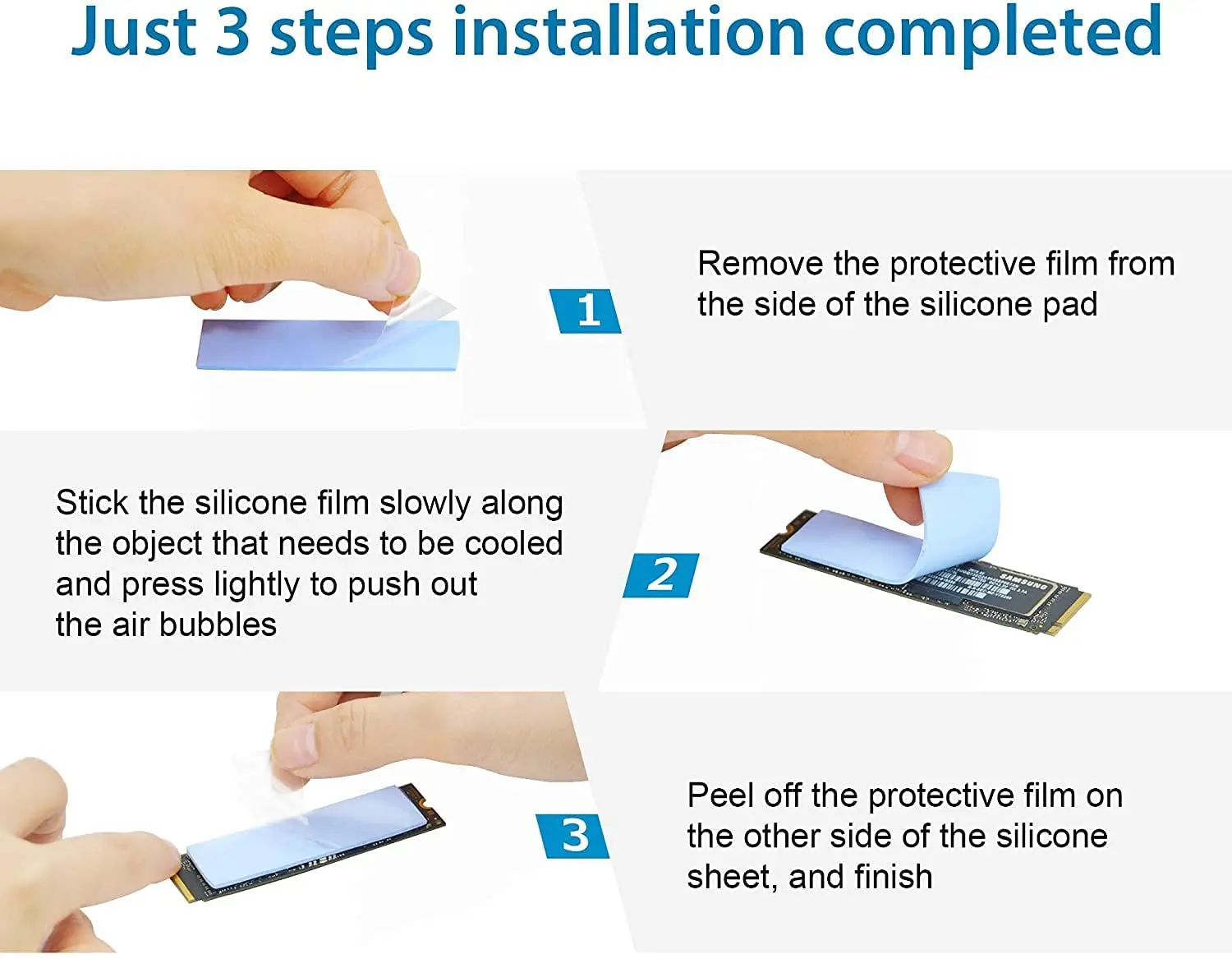 Electrical Insulation Silicone Thermal Heatsink Insulator Pads 0.5-6mm ...