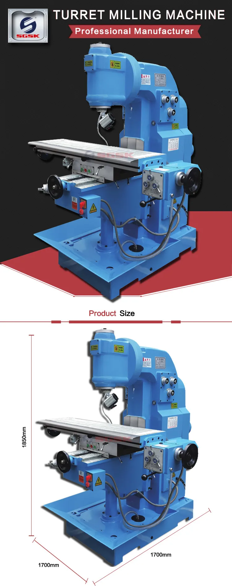 Metal Milling Machine X5028 Vertical Milling Machine| Alibaba.com