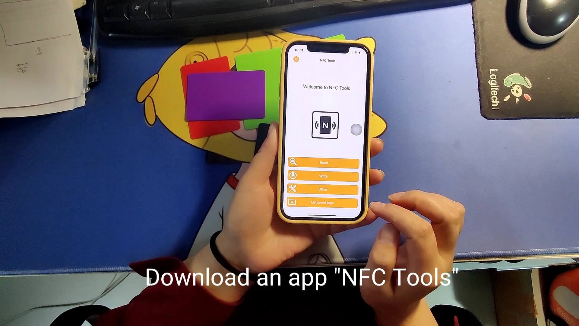 Matte Surface Hot Stamping Nfc Ntag 213 Ntag 216 Tap Digital Business ...