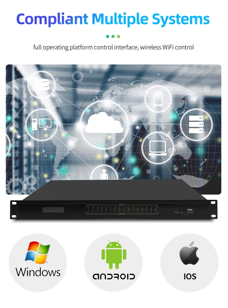 Custom Dante Digital Analog Audio Interface DSP Poe Module