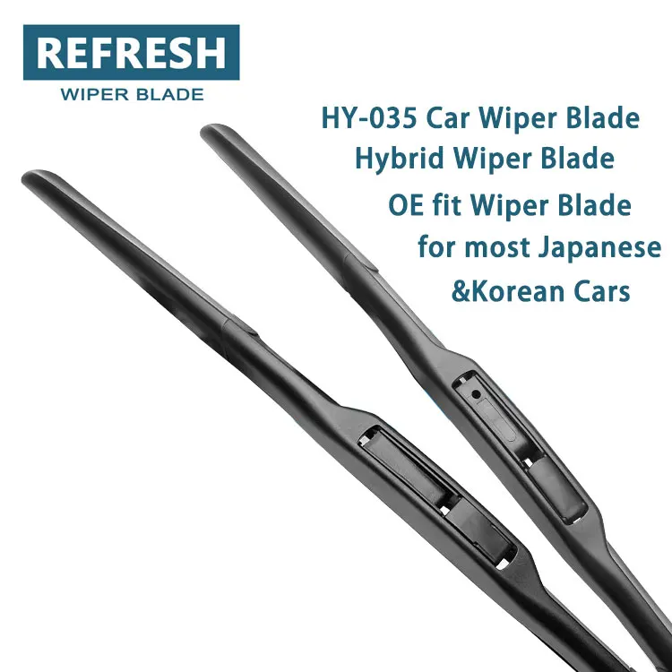 D Type Hybrid Wiper Blades for Japanese Cars - OEM Windshield Wipers ...