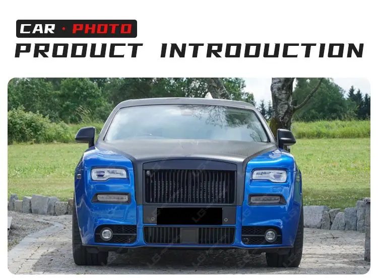 Old To New Body Kit M Style For Roll Royce Ghost Body Kit Front Bumper ...