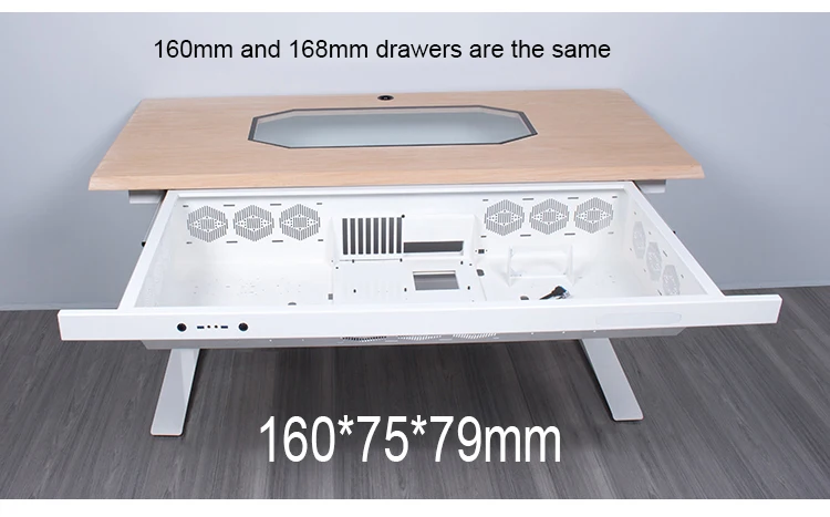 Hot selling Computer case built-in transparent large case integrated ...