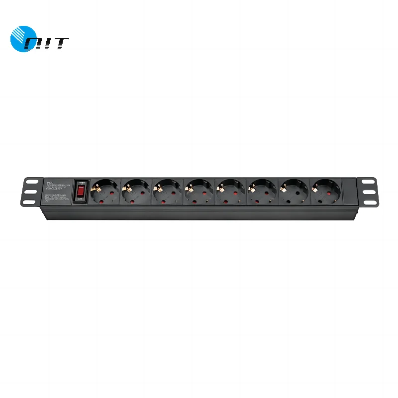 19-inch Current Distribution Unit 8-bit German Machine Room 16a Pdu - Buy German Pdu Socket,16a ...