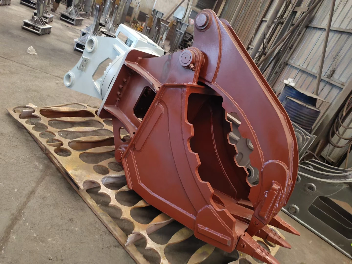 Chinese Factory Hydraulic Excavator Thumb Bucket, High-quality Thumb ...