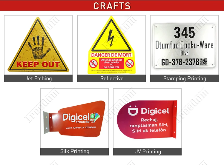 Custom Shaped Advertising Outdoor Sign Boards Uv Printing & Silk Screen ...