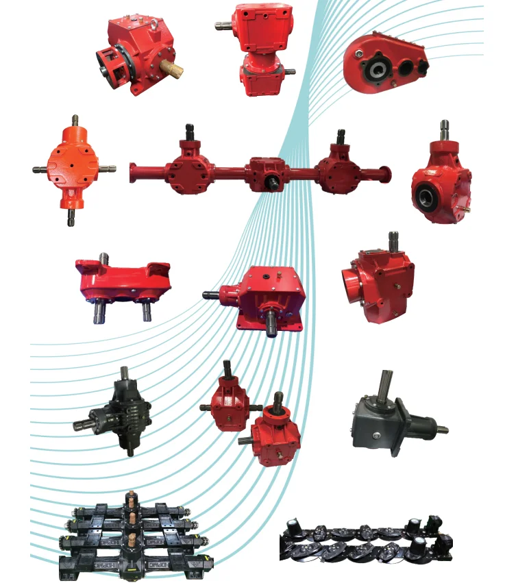 Original PTO Gearbox Agricultural Gearbox Gleason Gear for Lawn Tractor ...