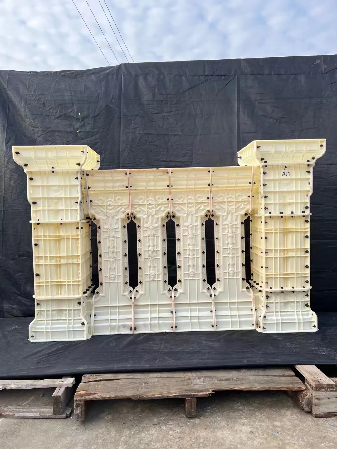 Reazone Concrete Rail Mold - Durable Double Round Baluster