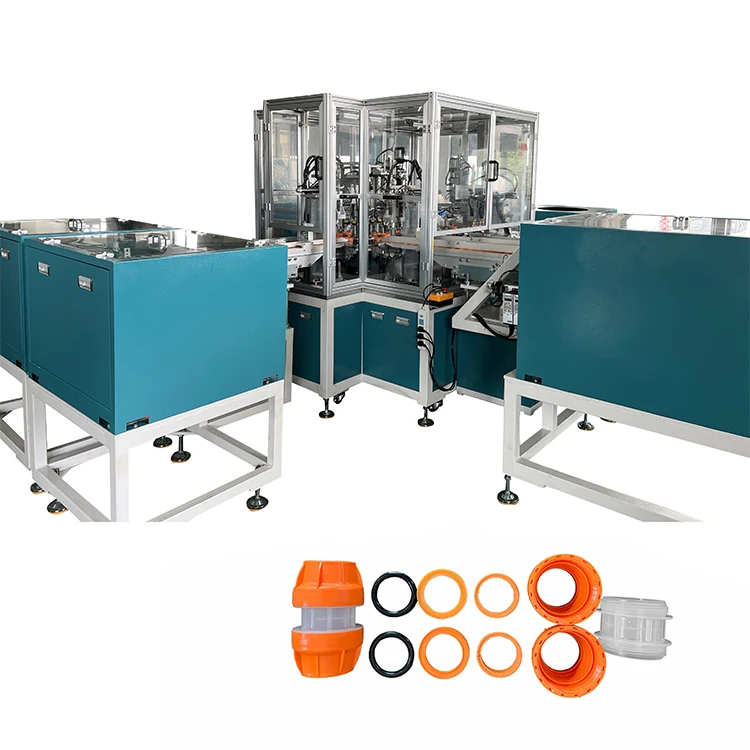 Custom Tube Coupling Assembly Machine New Condition Plc Core ...