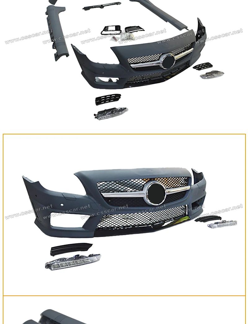 Amg Style Body Kit For Mercede Bens Slk R172 2011-2016 Year Pp Material ...