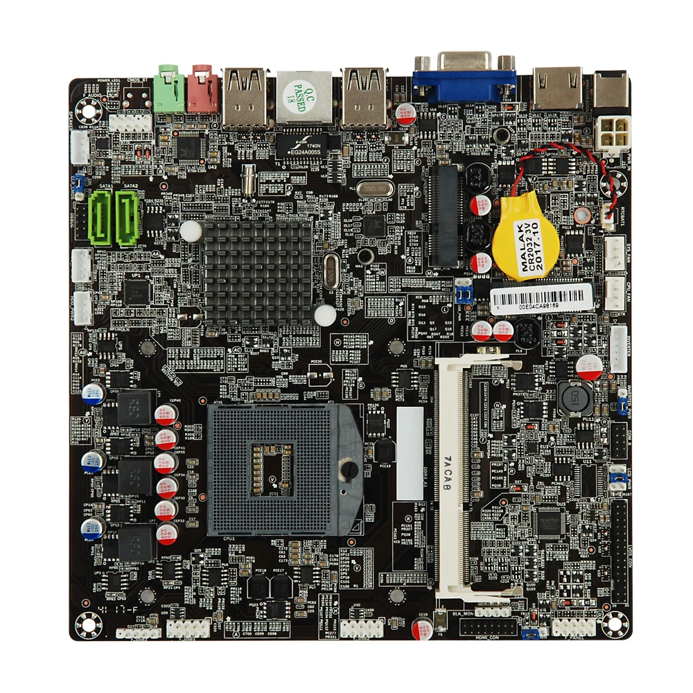 Embedded motherboard ,Mini ITX HM65 17*17cm for AIO PC & IPC ,Support ...
