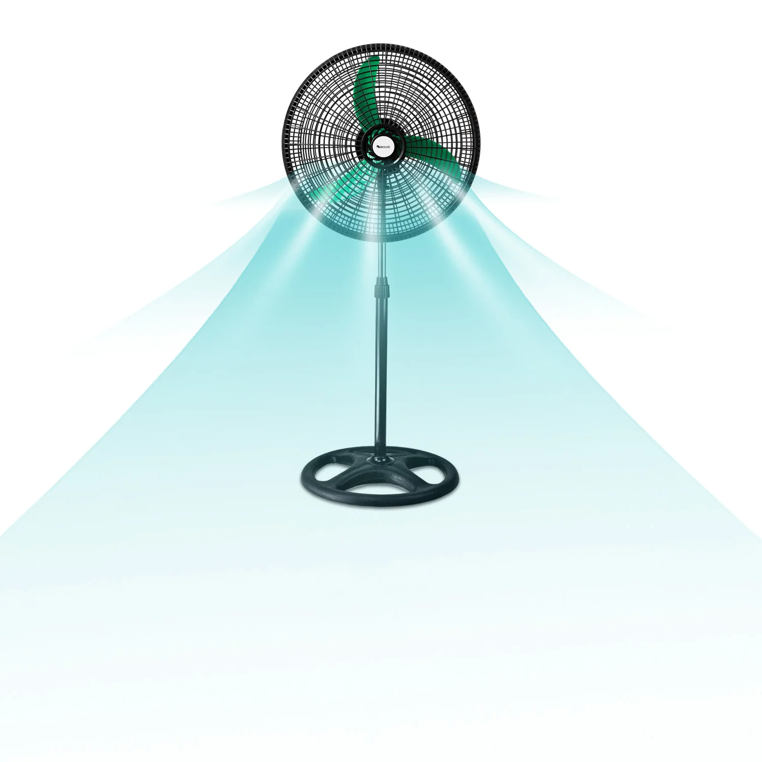 18 Inch Big Size Pedestal Stand Fan Hight Speed 80 Oscillating ...