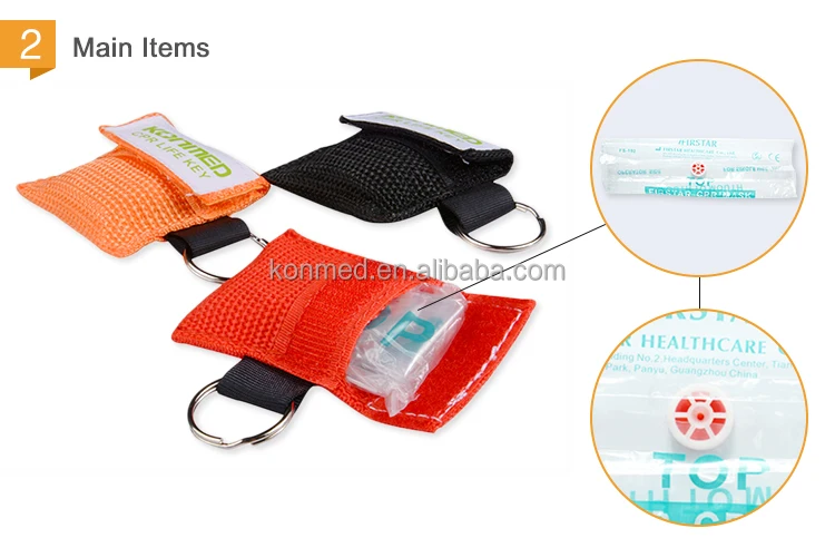 First Aid Cpr Mask Face Shield Print Logo Oem Odm Support First Aid Kit ...