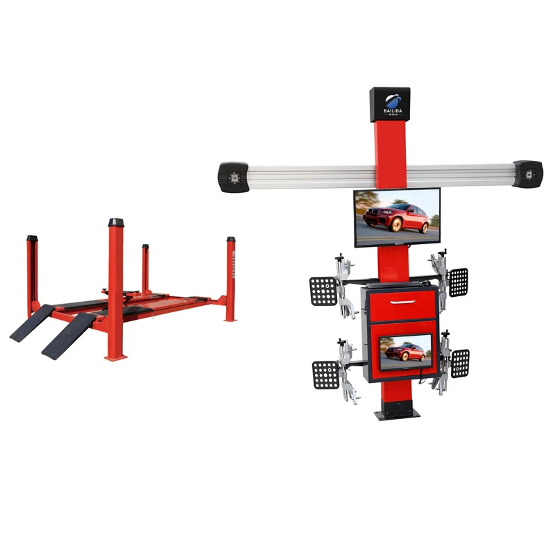 New Design 3d Wheel Alignment Tire Changer Machine And Wheel Balancer ...