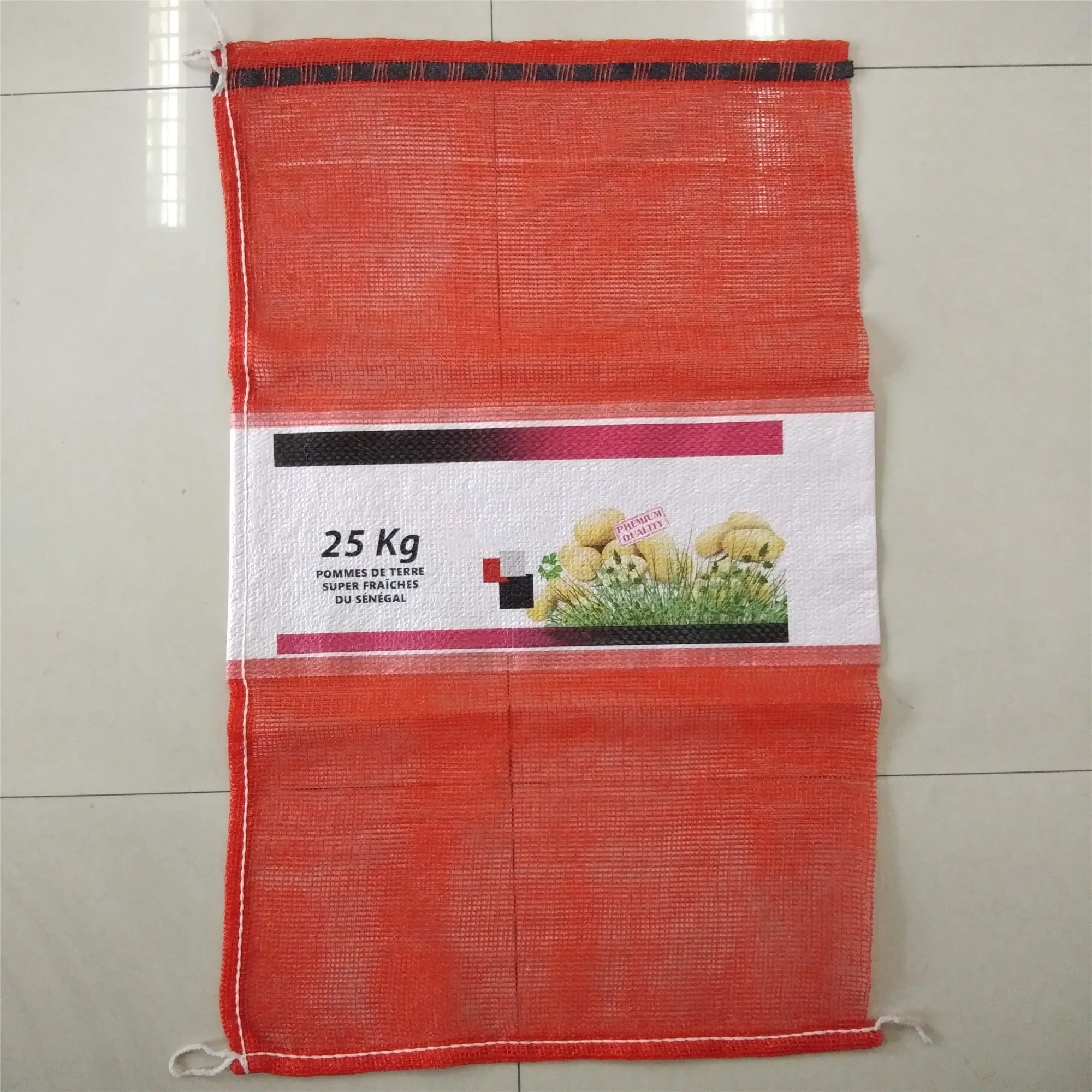 Vegetables And Fruits Net Bag With Onion Red Net Bag Of High Quality ...