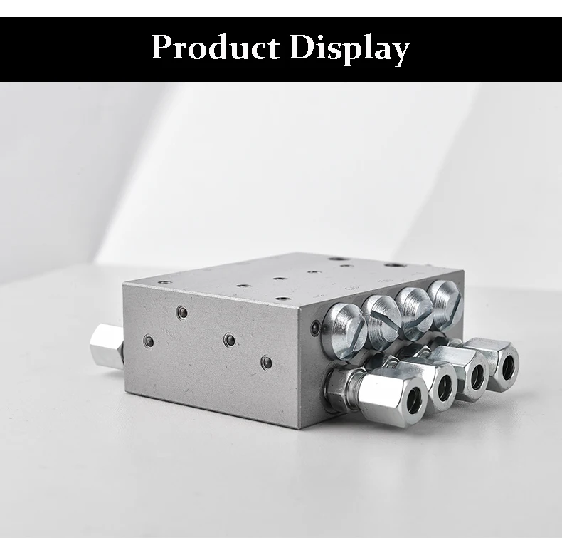 MVB Type Lubrication Distributor Grease Dispenser Block Progressive Distributor of Grease ...