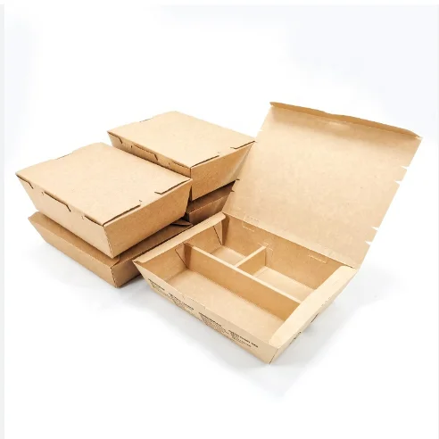 Customized Disposable Paper Taco Packaging Food Container Eco Take Away ...