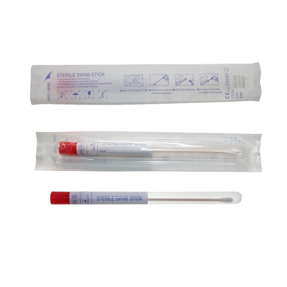 Steril Medical Cotton Specimen Sample Collection Stuart Transport ...