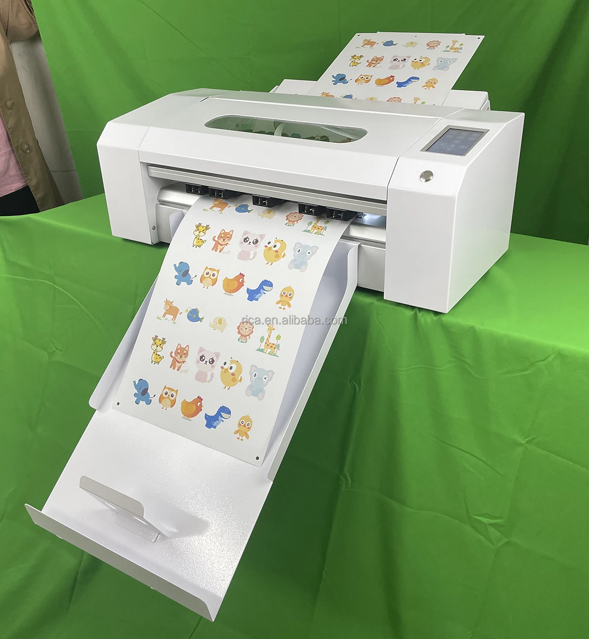 Automatic A3 Die Cutting Machine Paper Sticker Label Cutting Machine ...