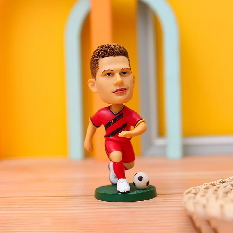 Promotional Gift Custom Football Player Figurine Resin 3d Footballer ...