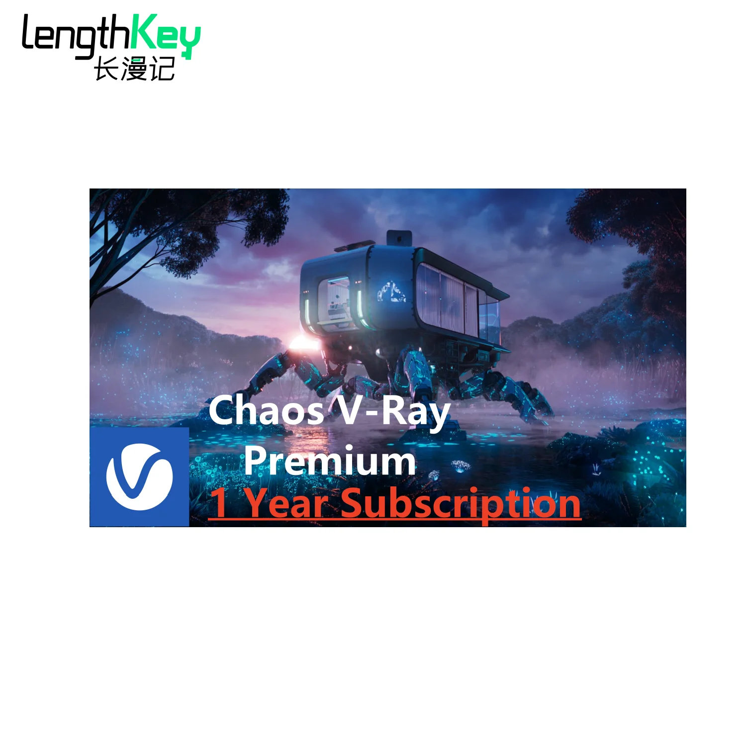 24/7 Online Chaos V-Ray Vray Premium 1 Year Subscription for PC/Mac ...