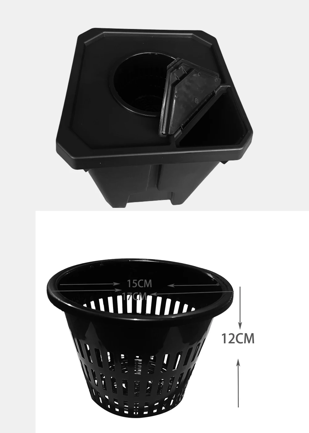 RDWC 8 Buckets 27L Recirculating Hydroponic System air Pump and Cycle ...