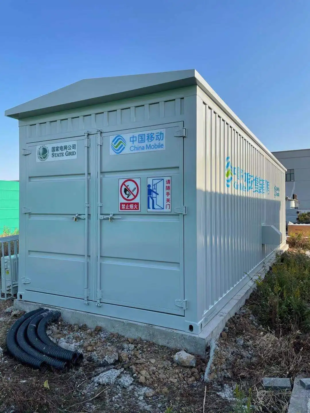Wtel-mobile Bms Battery Energy Storage Container Shelter Turn-key ...
