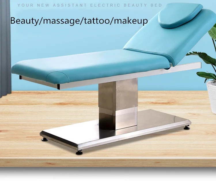 Dongpin Beauty Salon Furniture Green Facial Bed Salon Lash Bed For Girl ...