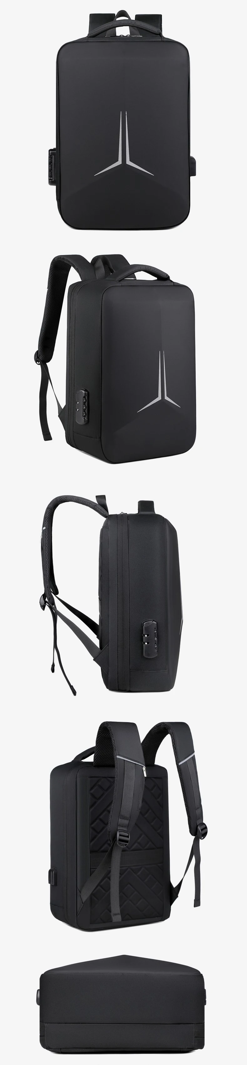 Factory Sale Business Travel Eva Backpack Usb Laptop Backpack Bag For ...