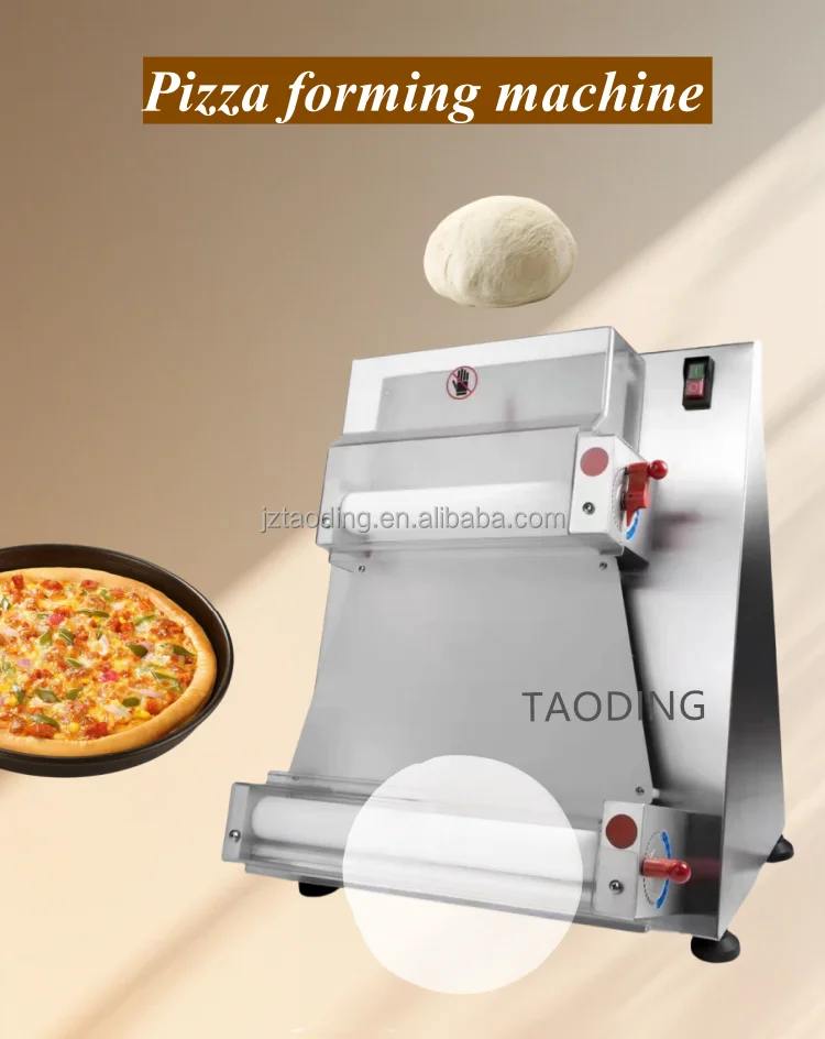 15 18 Inch Electric Automatic Pizza Dough Roller Machine Rolling Pizza ...