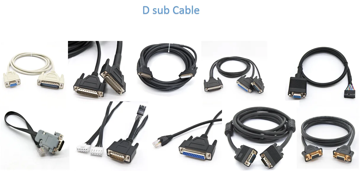 Ceyetec 1.5M DB26 Male to DB9 Female DB15 Female Splitter Cable