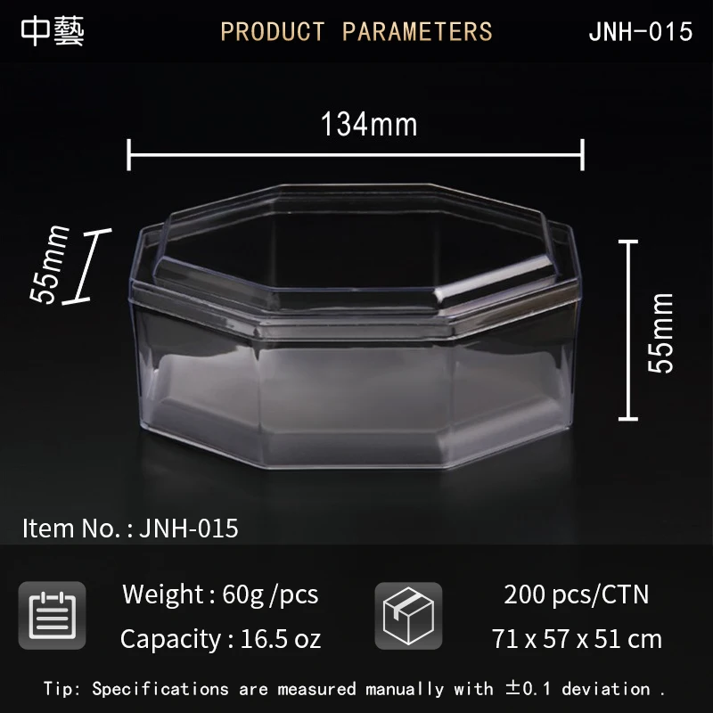 Wholesale Clear Plastic Sweets Boxes for Food Packing