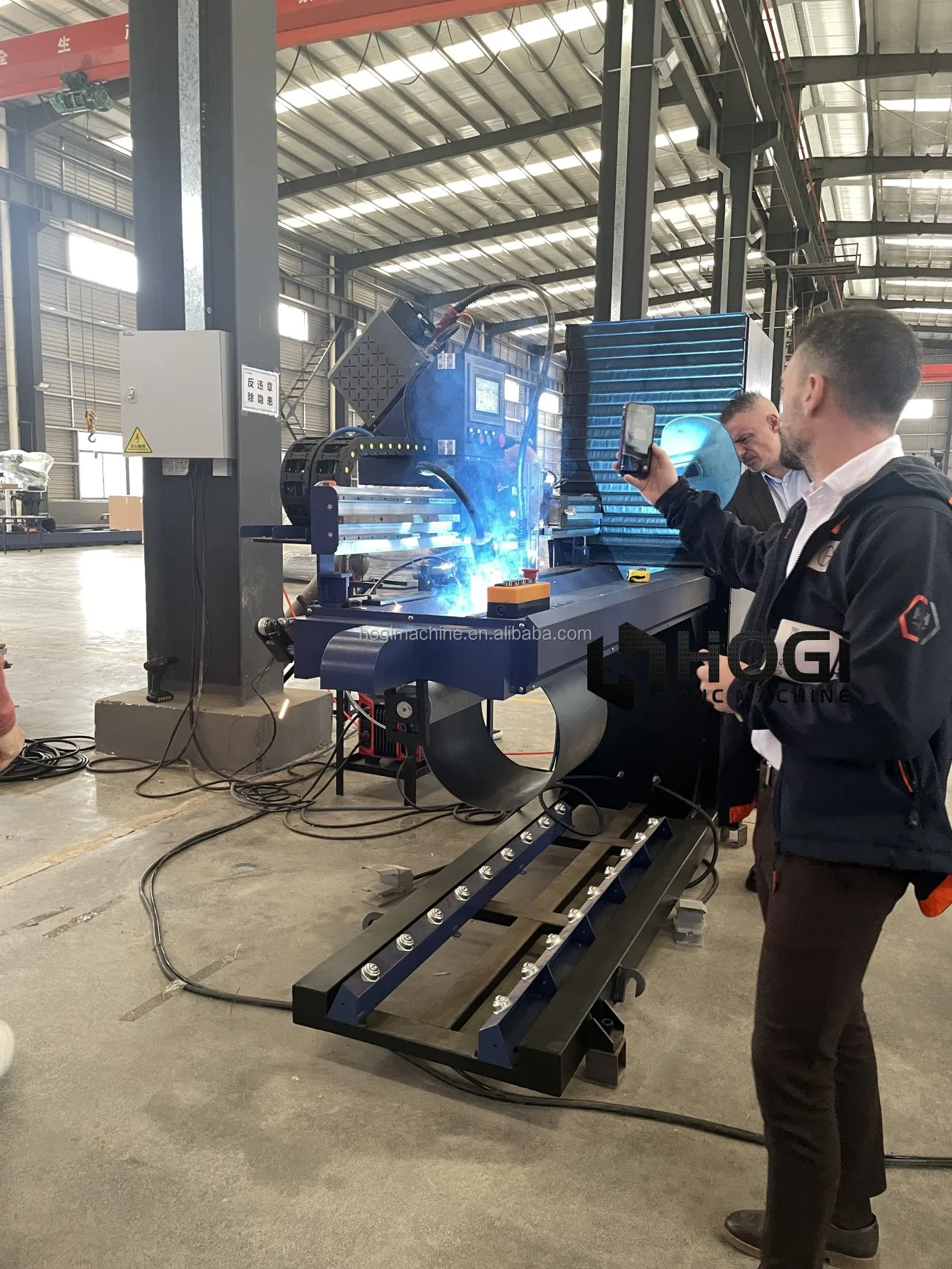 HOGI Rolling Welding Longitudinal Welder - Automatic & Efficient