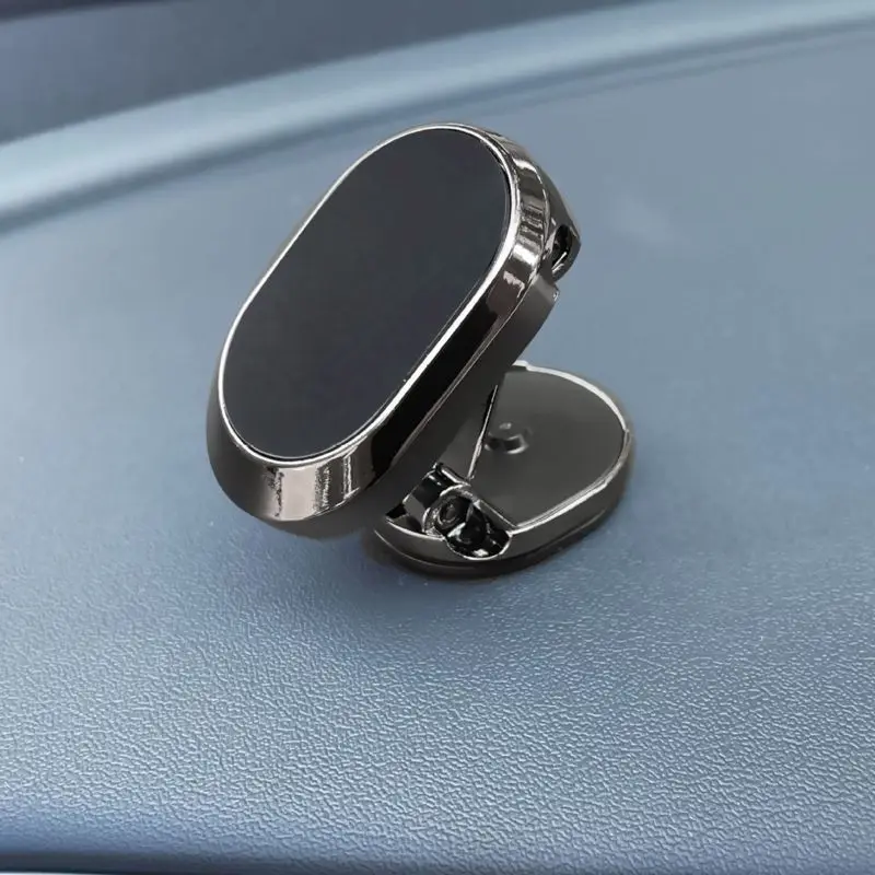 Universal 360 Rotating Magnet Stand Mini Folding Dashboard Magnetic Car ...