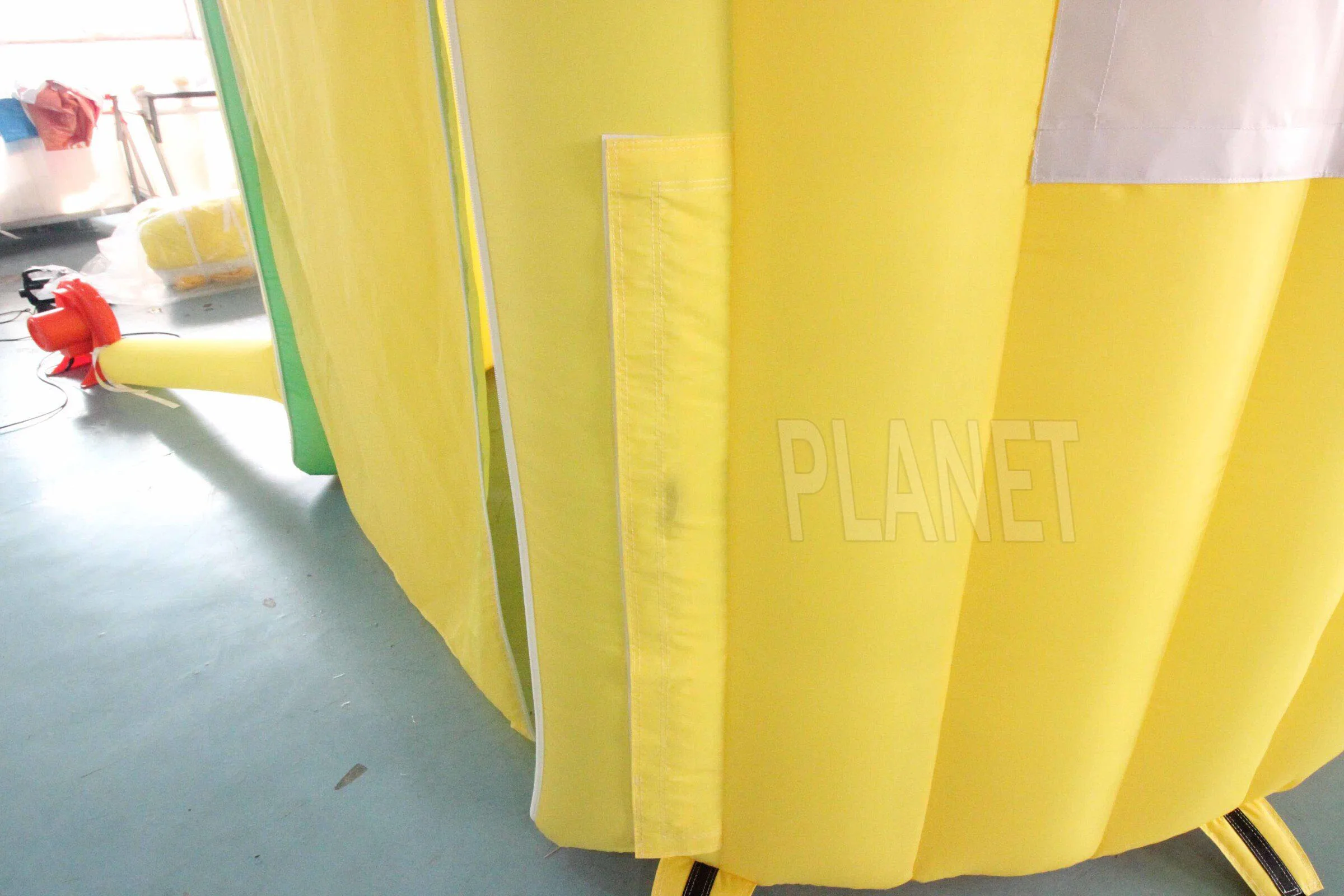 Inflatable Lemon Cartoon Booth Aerated Custom Made Sales Tent ...