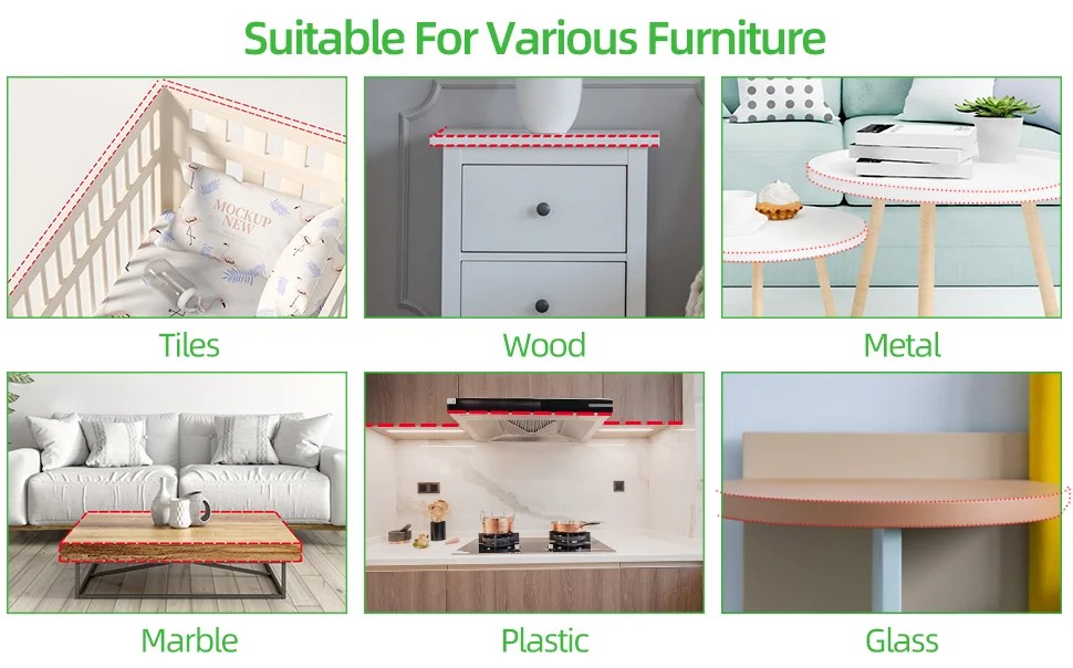 Single-sided Nano Transparent Mildew Proof Tape Table Corner Anti ...