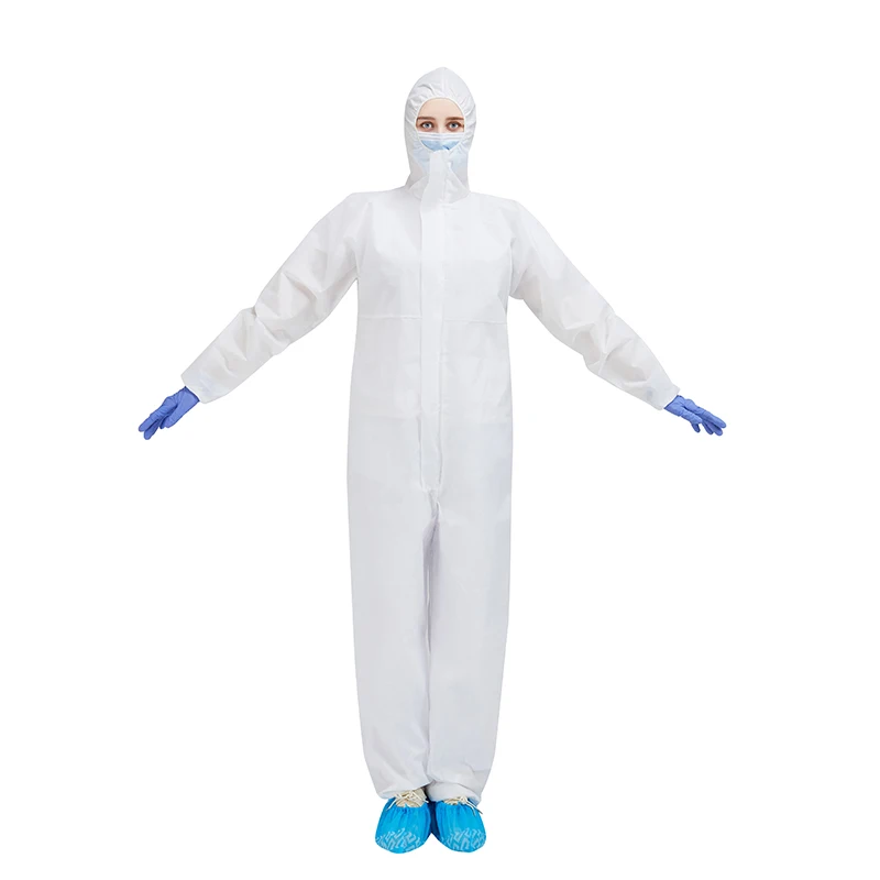 Disposable Medical Protective Coverall PPE Overall Microporous Non ...
