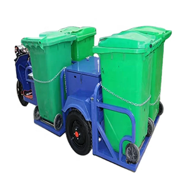 220V Three wheeled trash can transporter Electric Tricycle for Plastic ...