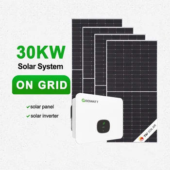 Home Kit Grid Photovoltaic Solar Panel With Battery And Inverter Array ...