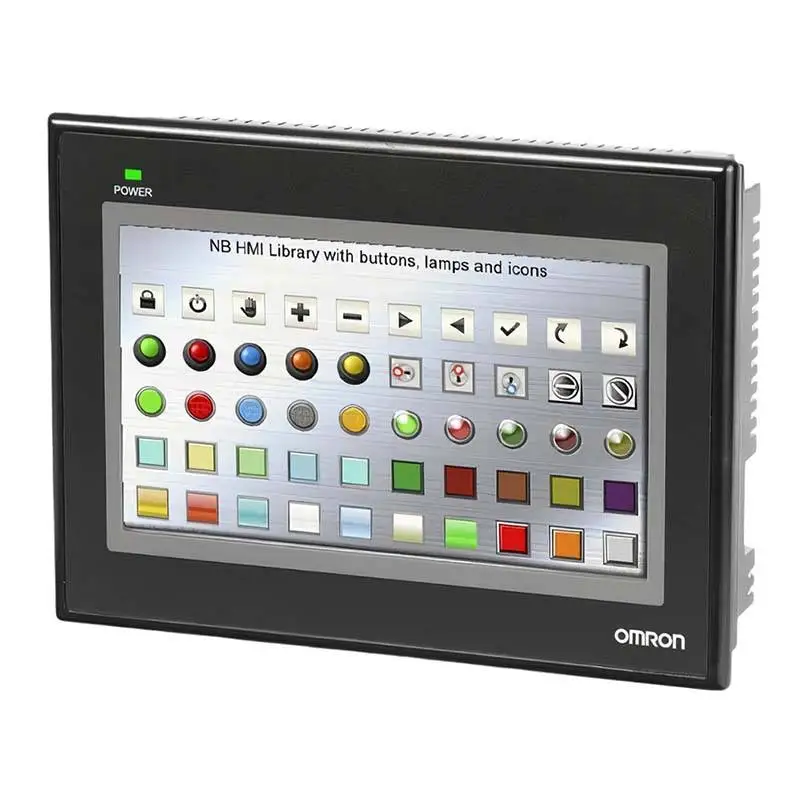 Industrial Omr Plc Modbus Display Nb 7'' Hmi Touch Screen Panel Nb7w ...