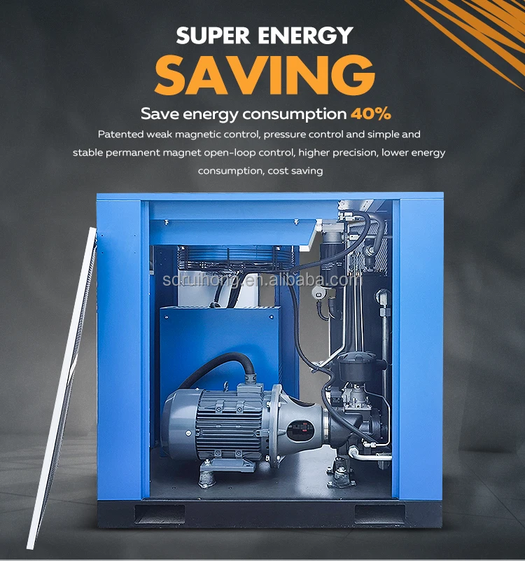 10HP Fixed Speed Screw Air Compressors _Shandong Ruihong Machinery ...