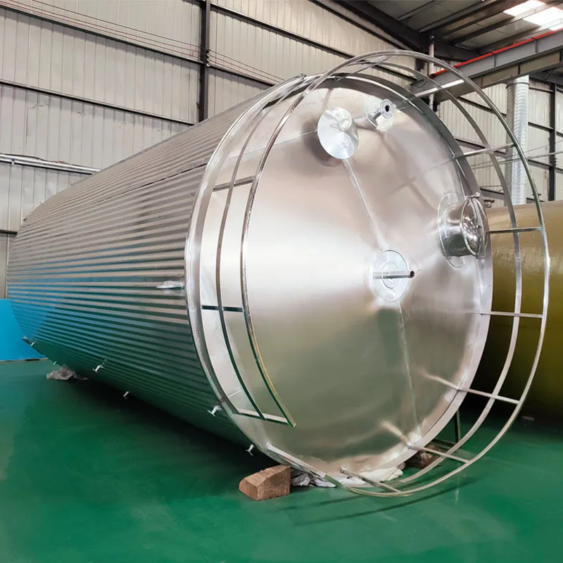 5-10m³ SUS304/SUS316 Food Grade Stainless Steel Storage Tank, Custom SS ...