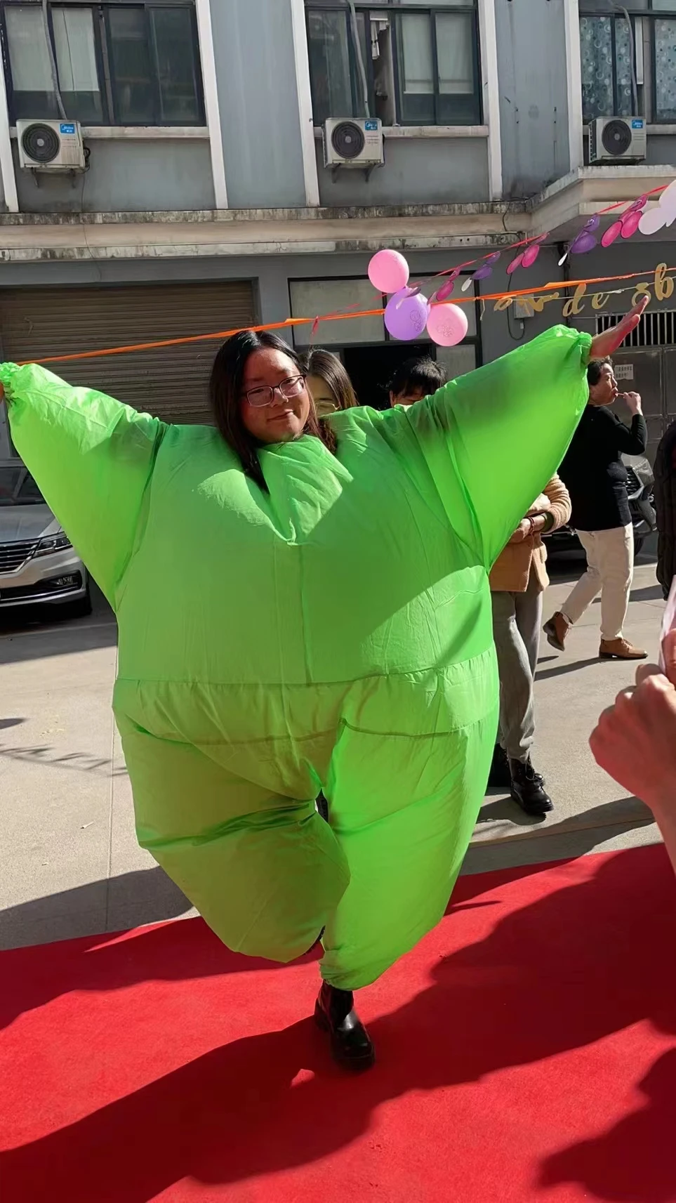 Inflatable Latex Suit Body Inflation Suits Inflatable Blueberry Suit ...