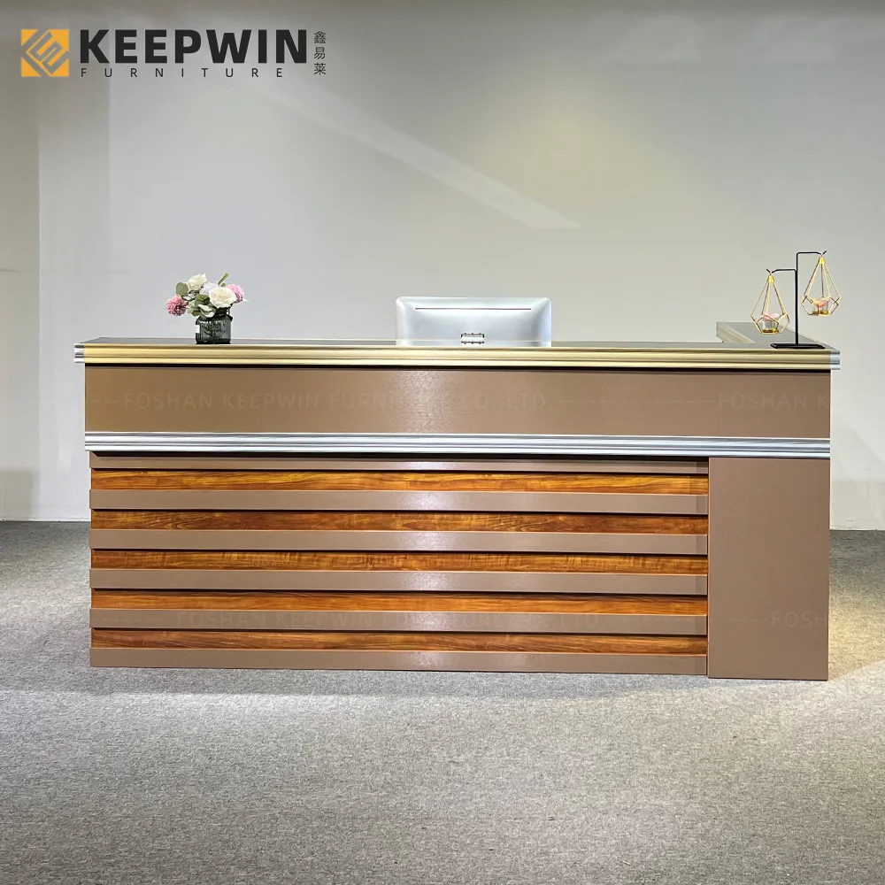 High Quality Wooden Reception Desks for Modern Offices