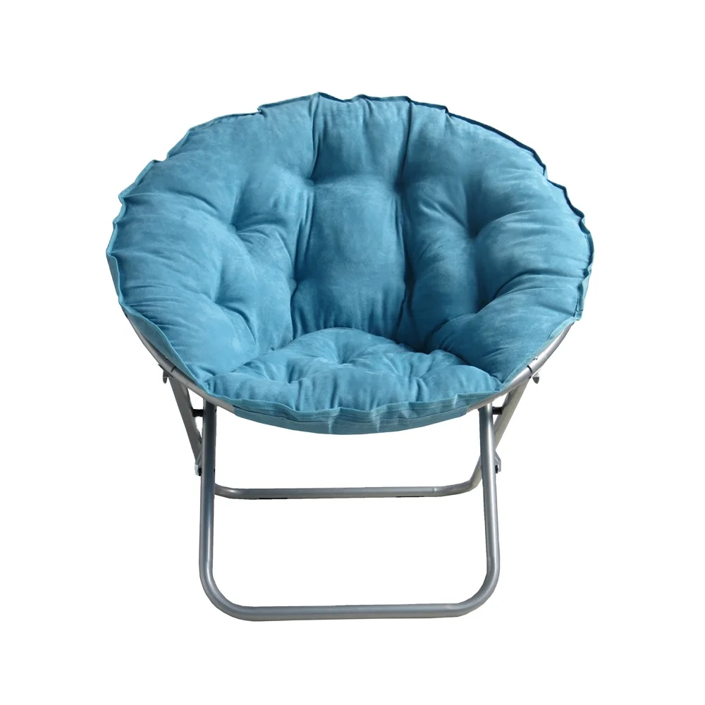 Furniture Supermarket Indoor Mall Leisure Products Moon Chair Folding ...