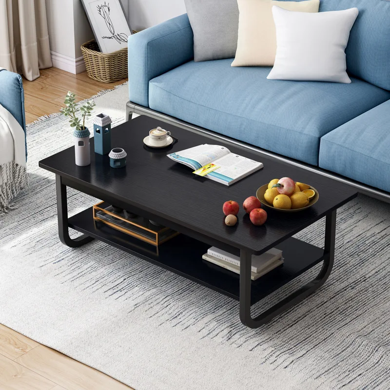 Simple Coffee Table Small Apartment Modern Steel Rental Room Dedicated ...
