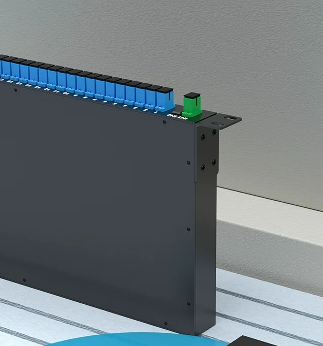 19'' 1u Odf Patch Panel Sc/upc 12/24 Ports Full Loaded Fiber Fusion ...