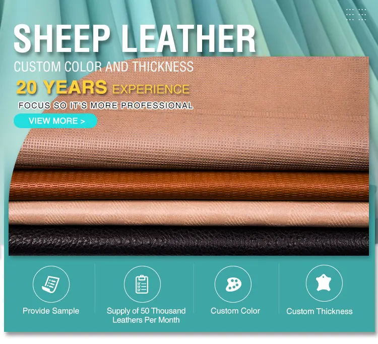 Hot Sale High Quality Multi Colors Real Sheep Leather Hides Soft Sheep ...